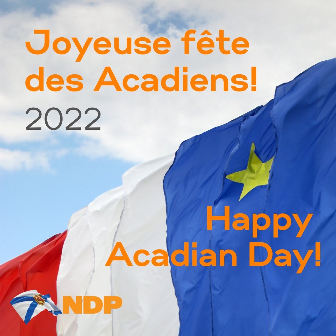 Lachance: Bonne Fête Nationale des Acadiens à tous et toutes! Happy ...