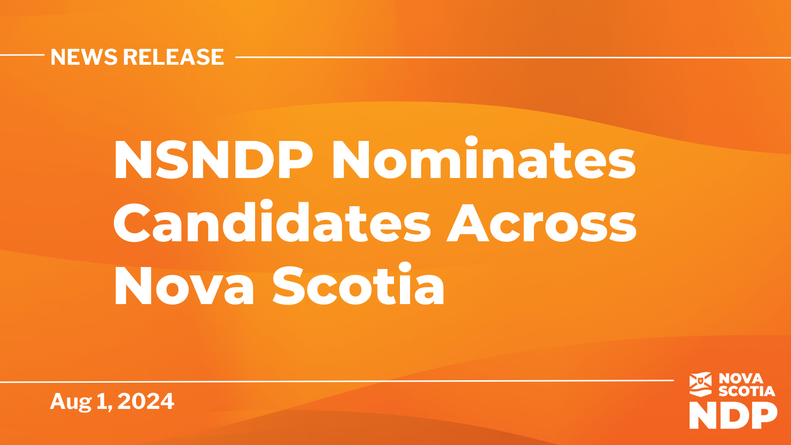 NSNDP Nominates Candidates Across Nova Scotia « Nova Scotia NDP