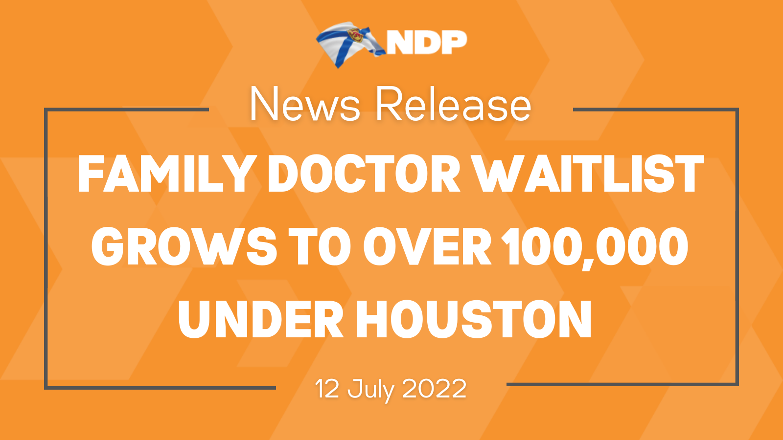 Family doctor wait list grows to over 100,000 under Houston government ...