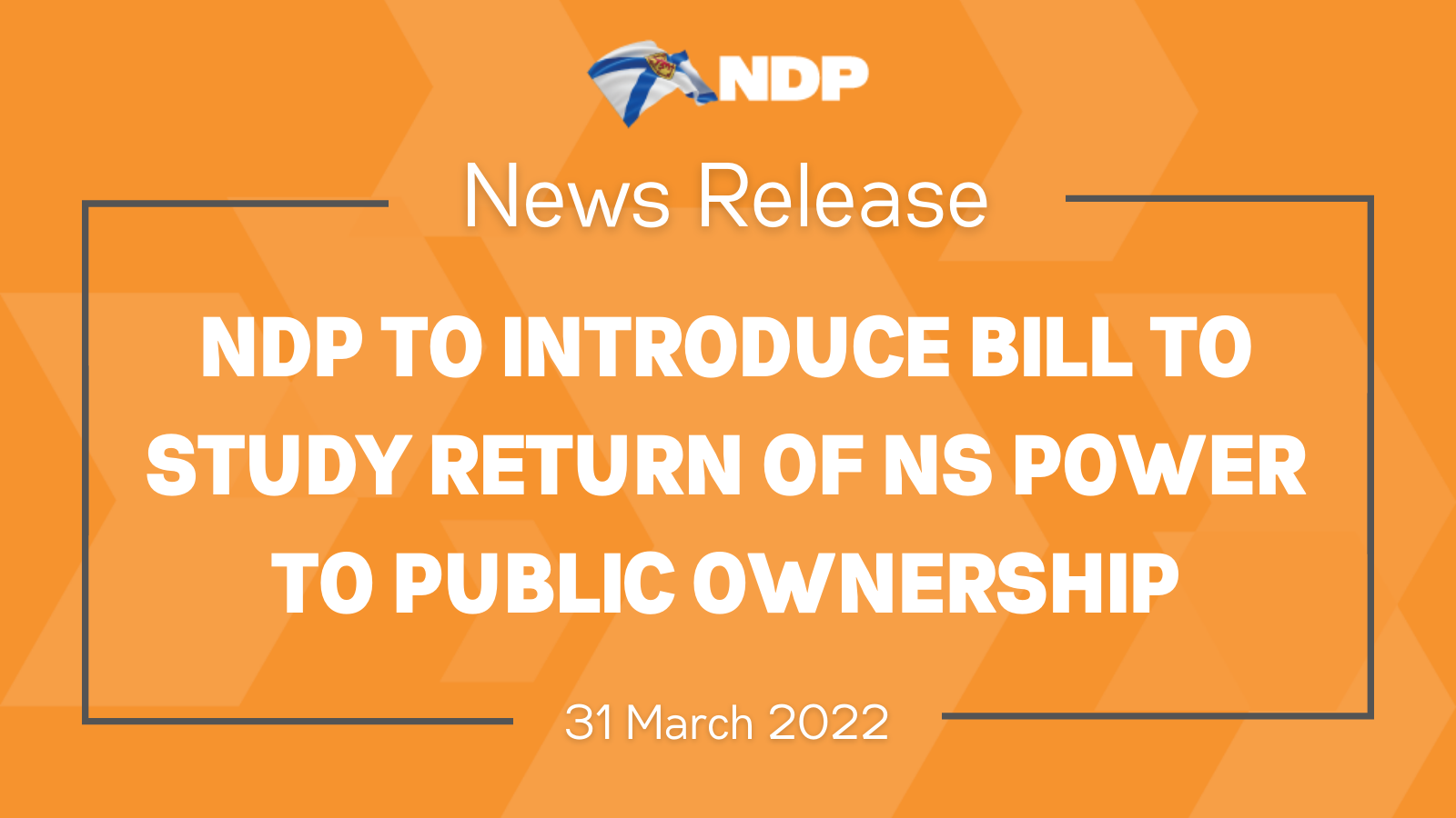 NDP to introduce bill to study return of Nova Scotia Power to public ...