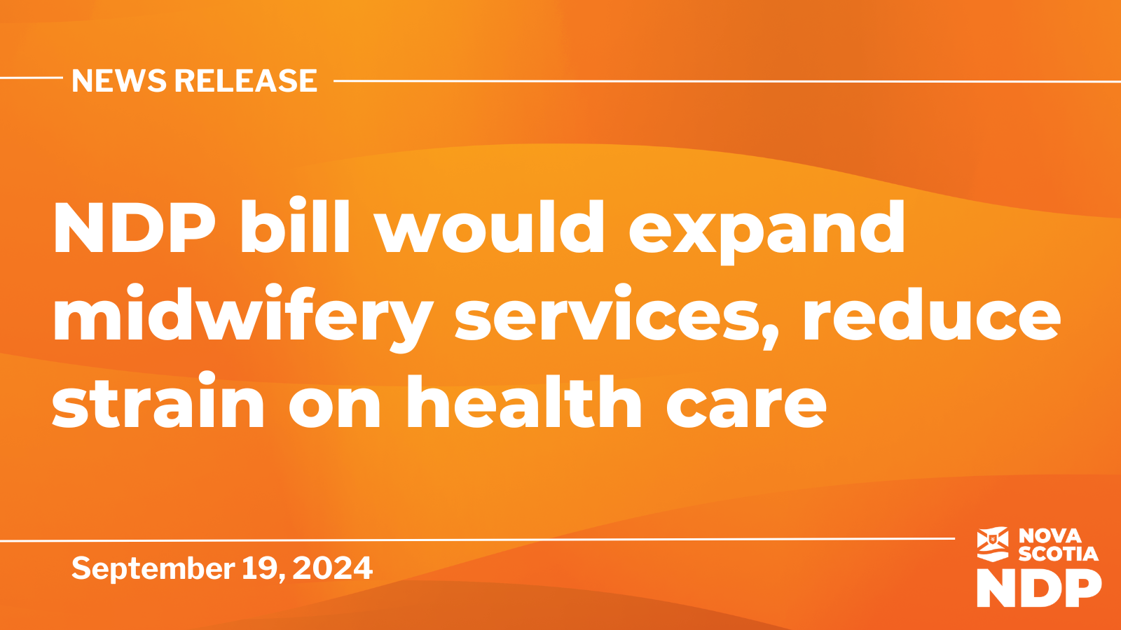 NDP bill would expand midwifery services, reduce strain on health care ...